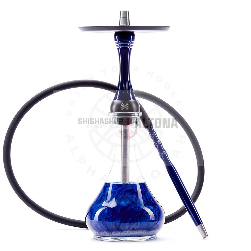 Alpha Hookah X - Dark Blue | Shisha Shop Altona - Shisha Shop Altona ...