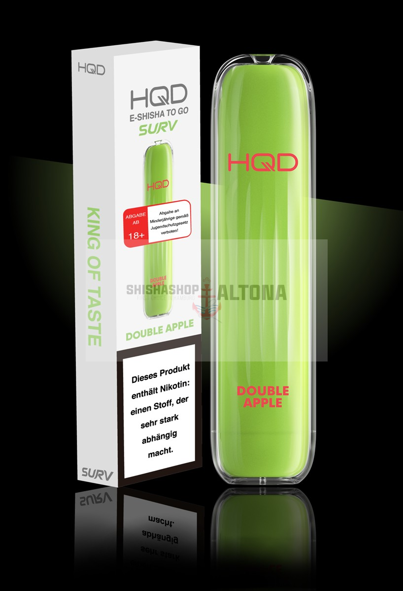 HQD - Double Apple - Shisha Shop Altona | Shishas, Shisha Zubehör sow ...