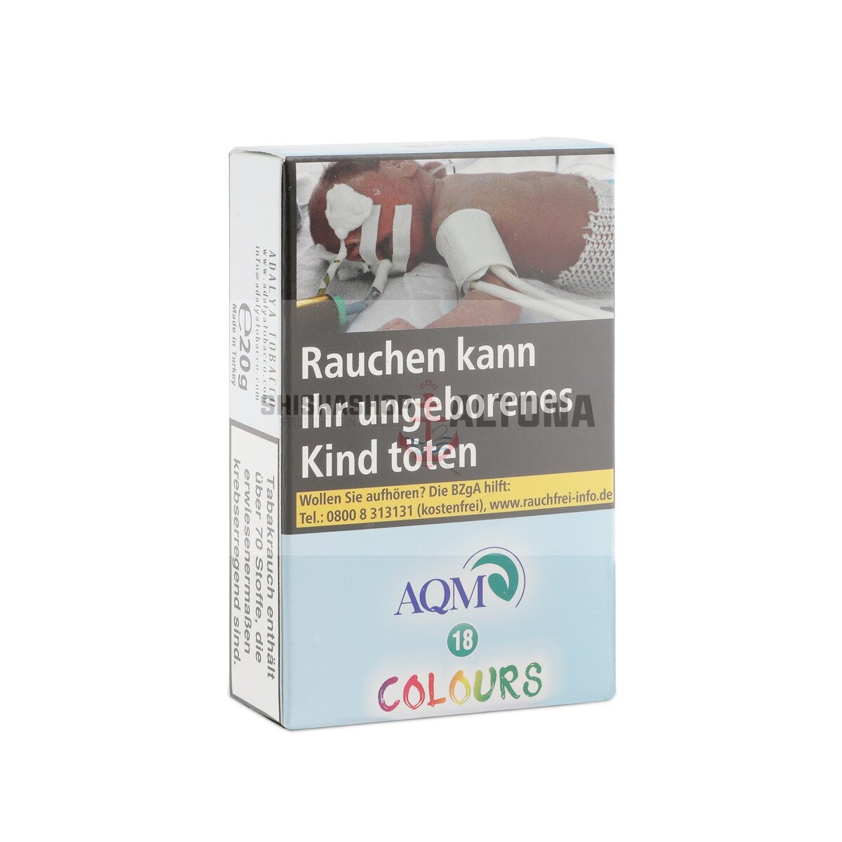 Aqua Mentha - Colours 20 g - Shisha Shop Altona | Shishas, Shisha Zub ...